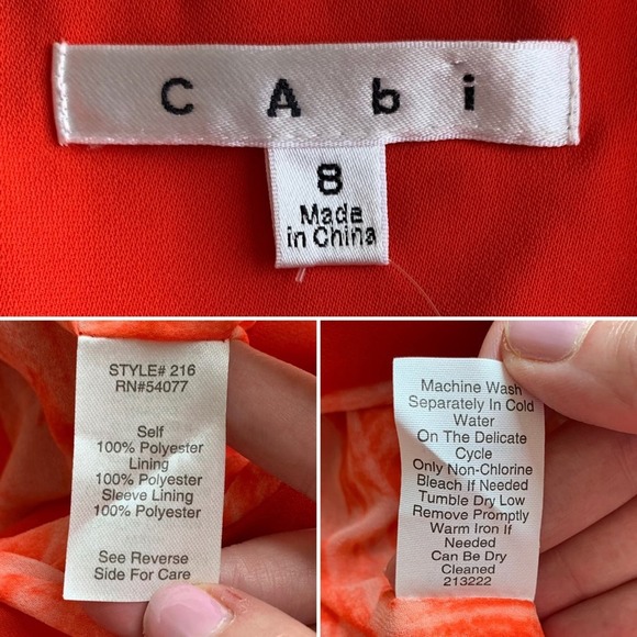 CAbi | Jackets & Coats | Cabi Jane 34 Sleeve Blazer In Grenadine Size 8 ...
